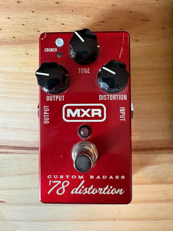 MXR M78 Custom Badass '78 Distortion 2011 - Present - Red | Reverb