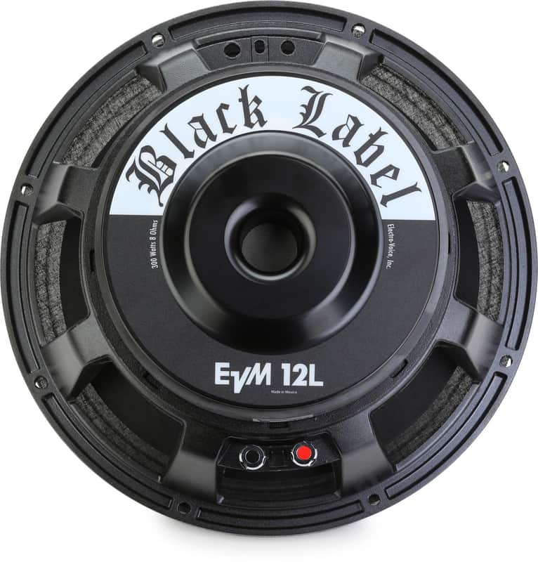 Electro-Voice EVM12L Black Label Zakk Wylde Signature 12-inch | Reverb