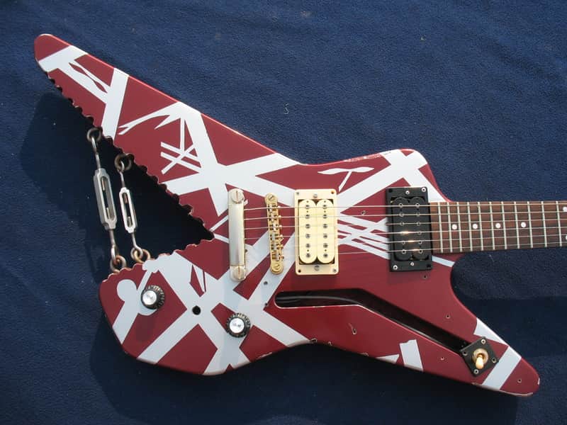 Epiphone EXPLORER / DESTROYER EVH SHARK GUITAR 2006 Relic Red | Reverb
