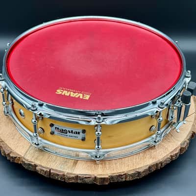 Magstar 4x14 Piccolo Maple - Natural Maple finish with Chrome | Reverb