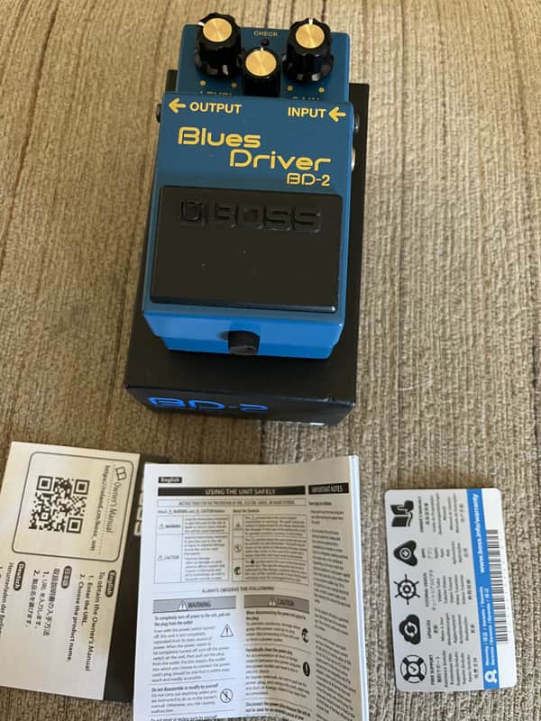 Boss BD-2 Blues Driver Guitar Effect Pedal | Reverb
