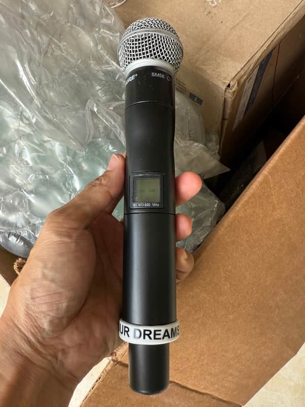 Shure UR2 Wireless Handheld Microphone – SM58 Capsule, | Reverb