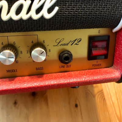 Marshall Lead 12 Micro Stack 1980s Red | Reverb