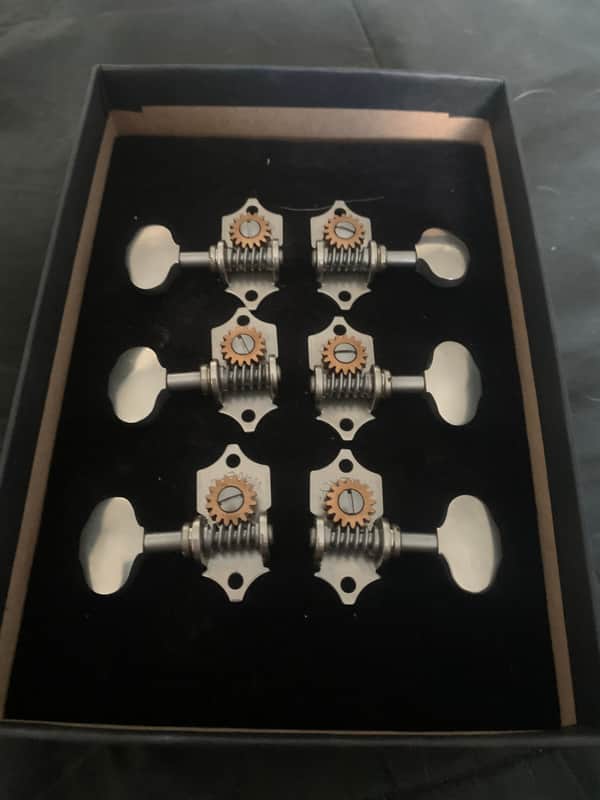Waverly Butterbean 3L/3R Aged Nickel Tuning Machines 2025 - | Reverb