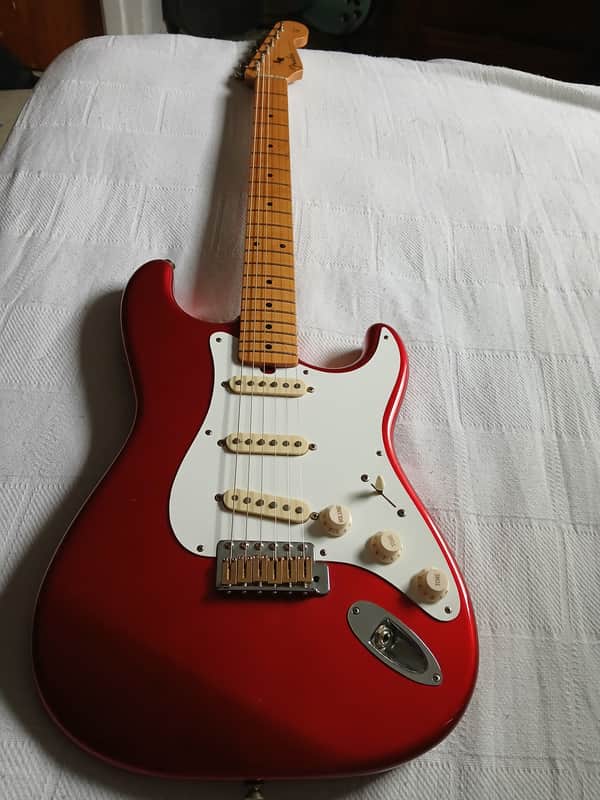 Fender Stratocaster 1996 - Candy apple red | Reverb