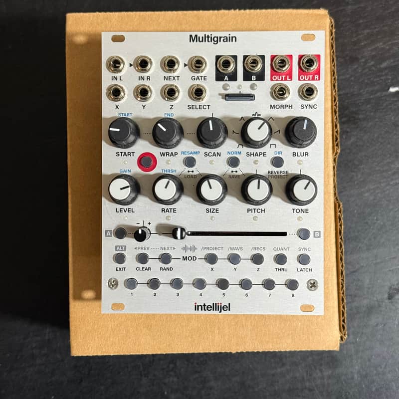 Intellijel Multigrain Stereo Morphing Granular Sampler 2025 - | Reverb