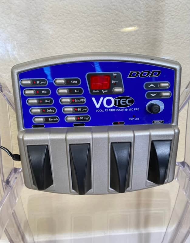 DOD Votec Vocal FX Processor - Silver | Reverb