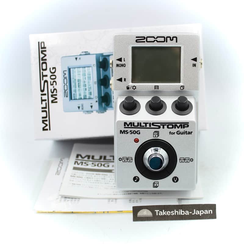 Zoom MS-50G MultiStomp With Original Box Guitar Multi Effect | Reverb