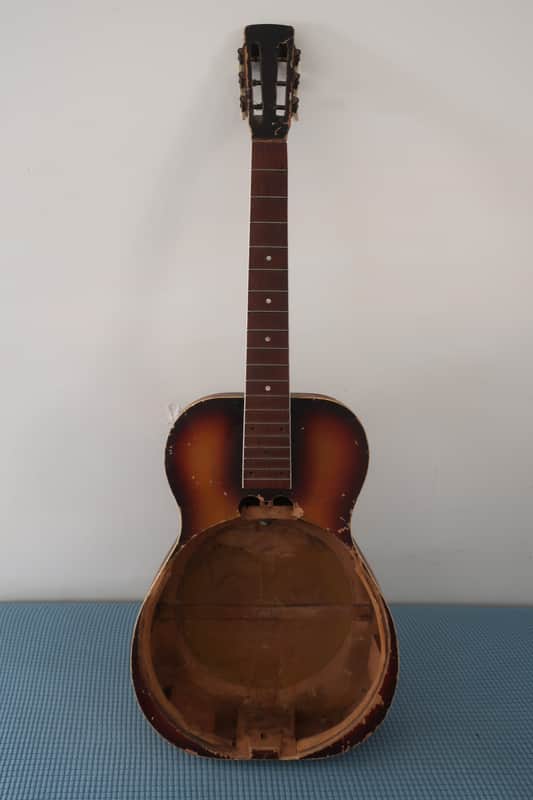 Vintage 1950-60s Kay Dobro Resonator Guitar Body & | Reverb Portugal