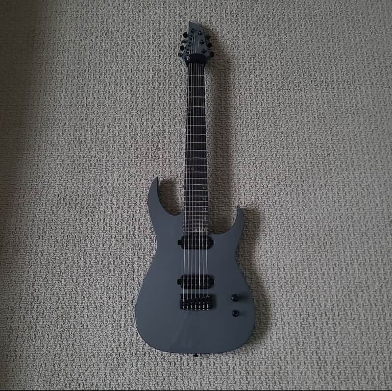 |Final Week!| Schecter KM7 MK-III Hybrid Telesto Grey | Mint | Reverb