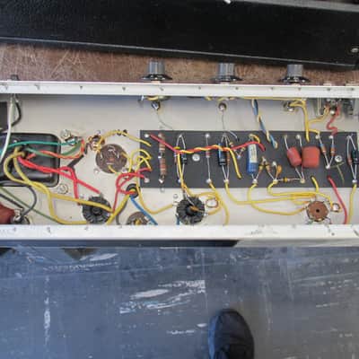 1969 Fender Champ Amp, Drip Edge with (AA764 Blackface | Reverb