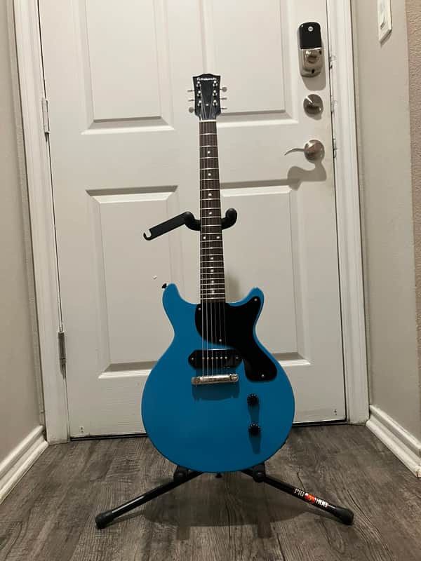 Edwards E-LS-JR-LTD Les Paul Junior Beth Blue | Reverb