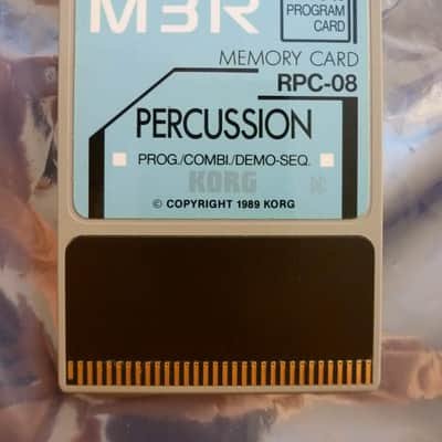 Tested Working RARE Korg RPC-08 PERCUSSION Program/Combi | Reverb