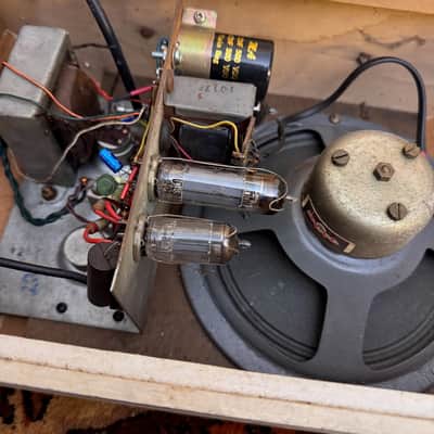 Vintage 1950s Selmer Truvoice Blood Red Cream Little Giant | Reverb