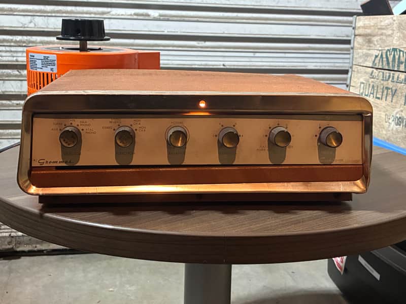 Rare 1958-1960 Grommes Model 24PG Stereo Tube Amplifier | Reverb
