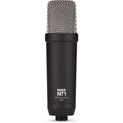 Rode NT1 Signature Series Black Large-Diaphragm Cardioid | Reverb