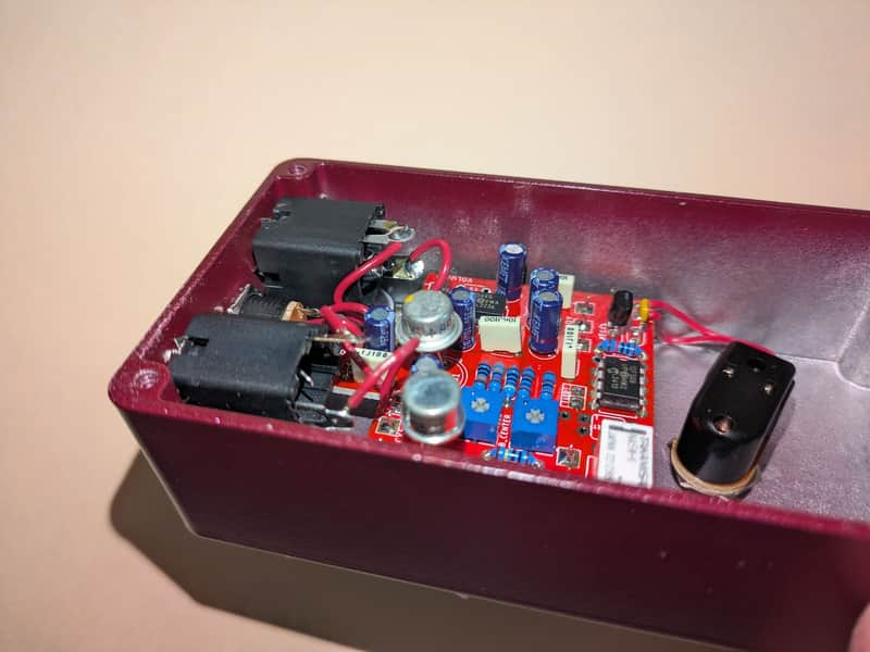 CMC Effects Sun Fuzz 2025 Maroon | Reverb