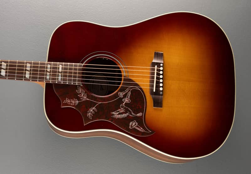 Gibson Hummingbird Studio Rosewood Left Hand - Rosewood Burst | Reverb