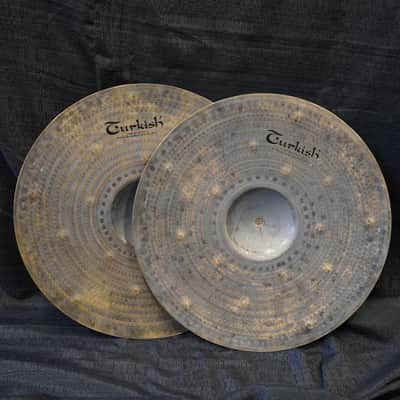 Turkish Cymbals Meta B20 Dark Hi-Hats 16" | Reverb