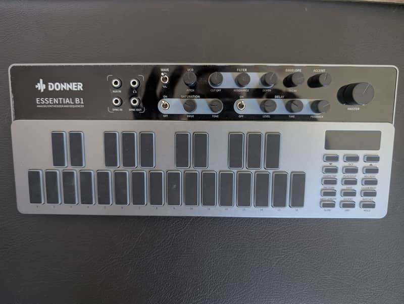 Donner B1 Bass Synth 2020s - Grey/Black | Reverb