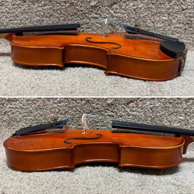 Violin Unlabeled 4/4 w/Case & Bow B | Reverb