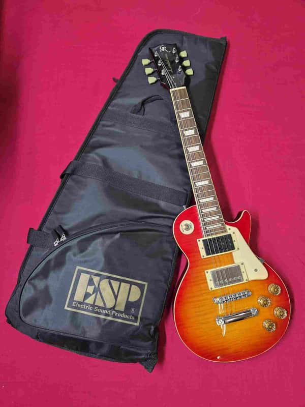 Grass Roots by ESP G-LPS Mini Built in AMP Sunburst Mini | Reverb