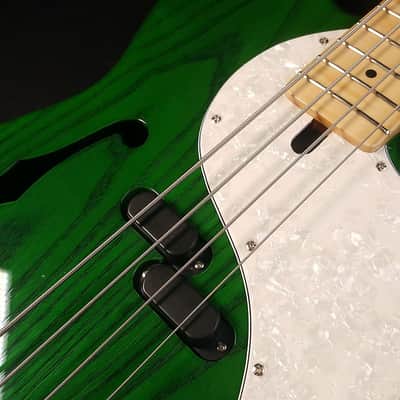 Maruszczyk Mr.Tee Semi Hollow 32" Short Scale 4 String | Reverb