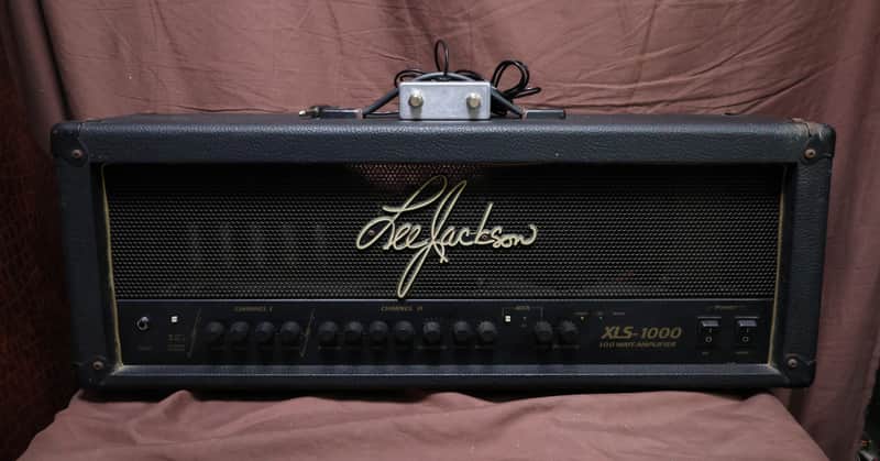 Jackson Lee Jackson XLS - 1000 guitar amp head Black | Reverb