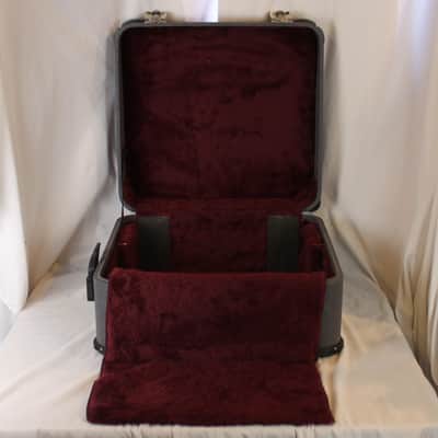 NEW Gray Brandoni Accordion Trolley Hard Case 19" x 17.75" x | Reverb