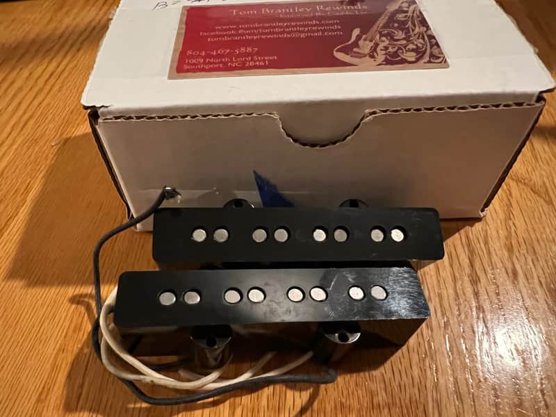 Tom Brantley Jazz Bass Set 4 String 60s 62 Custom Boutique | Reverb