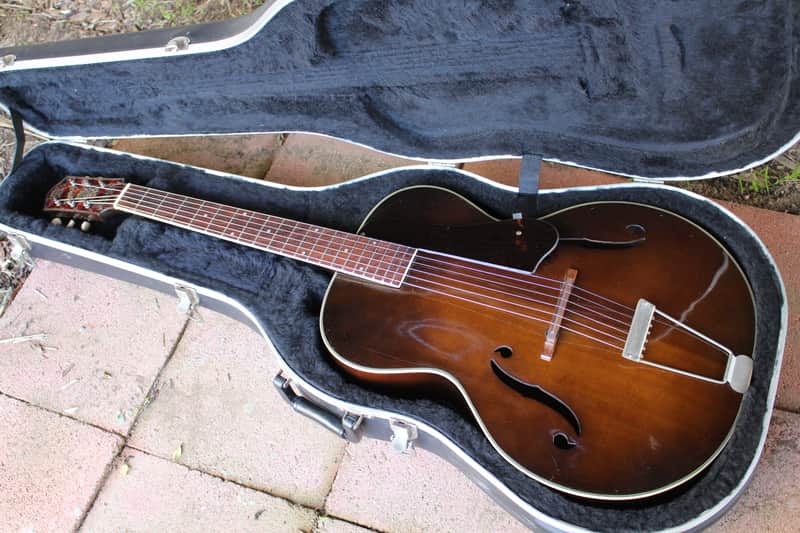 *REVISED* Vintage 1938 Royal Crest Archtop Guitar Solid | Reverb