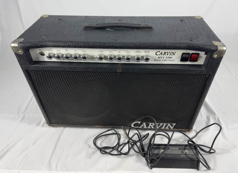 Carvin MTS 3200 Stage Master 100 Watt Tube 2x12 W/ Celestion | Reverb