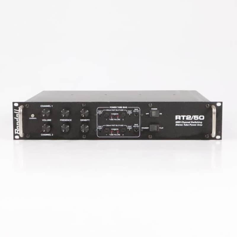 Randall RT2/50 MIDI Channel Switching Tube Power Amp Owned by | Reverb