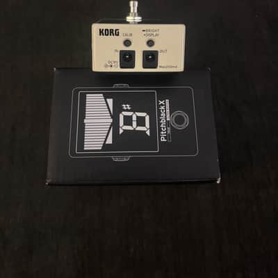 Korg Pitchblack X Chromatic Tuner Limited Edition Cream | Reverb