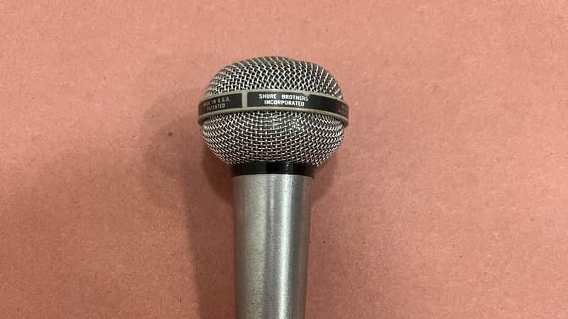 1970's Shure Unisphere PE585 - Vintage Dynamic Microphone Mic | Reverb