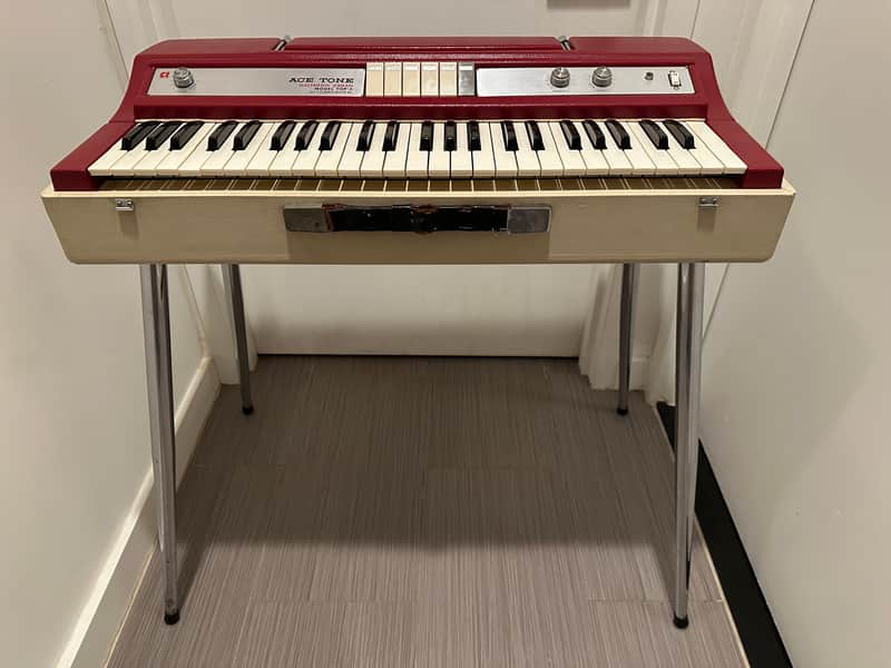 Ace Tone Top-5 Combo Organ Analog Keyboard And 1x12 Companion | Reverb