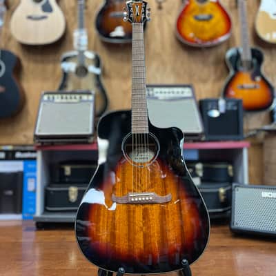 USED Fender DE FA-325CE Dao Exotic Acoustic Electric Guitar, | Reverb