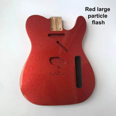 Metallic Red Alder Telecaster Tele Style Guitar Body | Reverb Canada