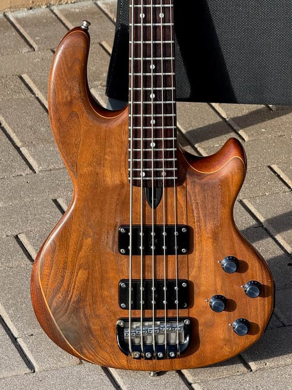 Wal Mk. II 5-string Bass 1988 - stunning McCartney spec bad | Reverb