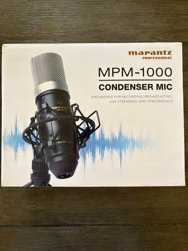 Marantz MPM-1000U USB Condenser Microphone Black | Reverb
