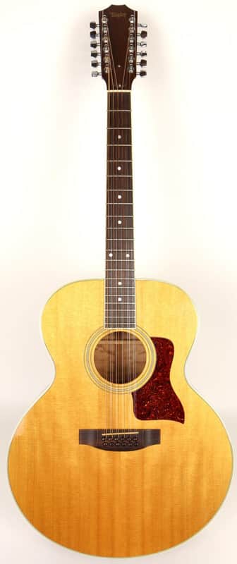 1983 Taylor 655 12 String Custom Natural Acoustic Guitar W/ | Reverb