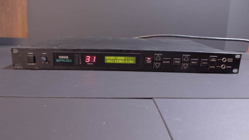 Yamaha SPX90 Digital Sound Processor 1980s - Black | Reverb