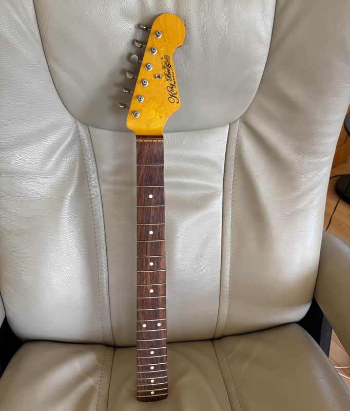 King Bee Strat Neck Rosewood Relic | Reverb