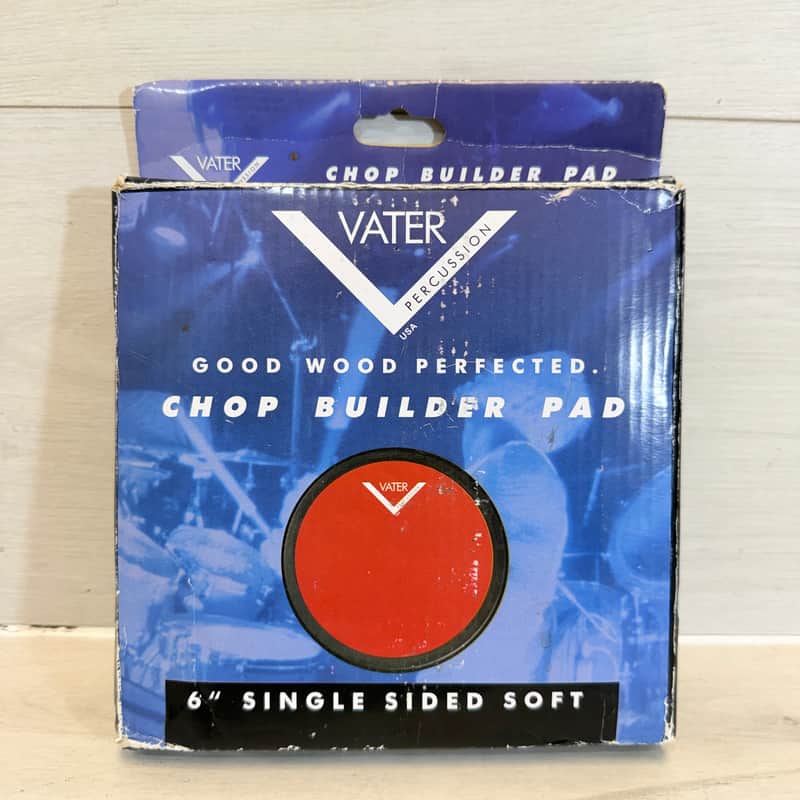 Vater VCB6SR 6" Chop Builder Practice Pad – Single-Sided Soft | Reverb