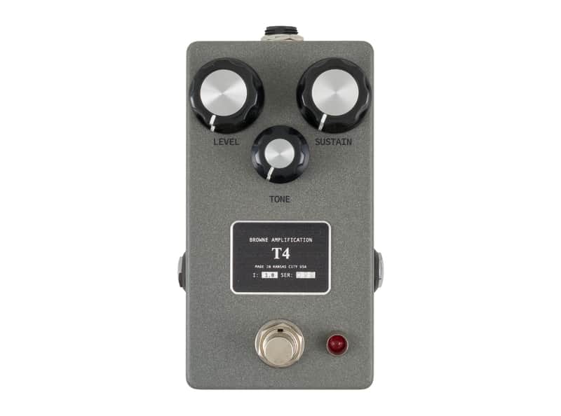 Browne Amplification T4 Quad Transistor Fuzz Pedal [USED] | Reverb