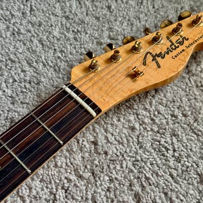 Fender CS "Wildwood 10" Telecaster Custom - Purple Sparkle | Reverb