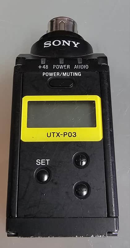 Sony UTX-P03 UHF Synthesized Transmitter 470.125-541.875 | Reverb