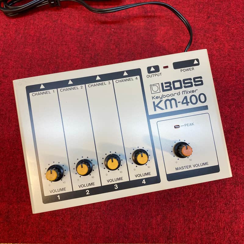 1982 Roland Boss KM-400 mini mixer. Use for keyboards or | Reverb UK