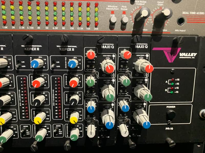 VINTAGE Limiters EQs Gates 10 pc VALLEY AUDIO RACK 70s | Reverb