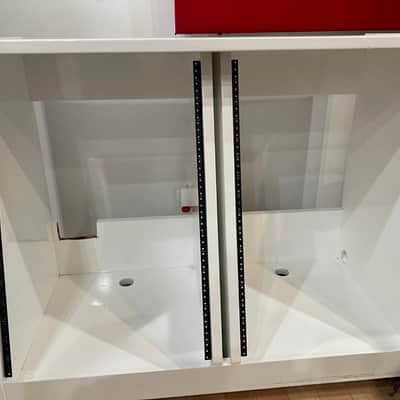 Custom-Made Dual Bay Studio Rack | Reverb